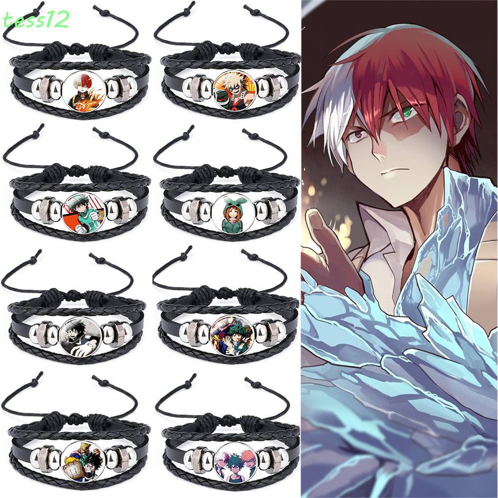ATESS niños boku no hero academia pulseras hombres pulsera brazaletes ...