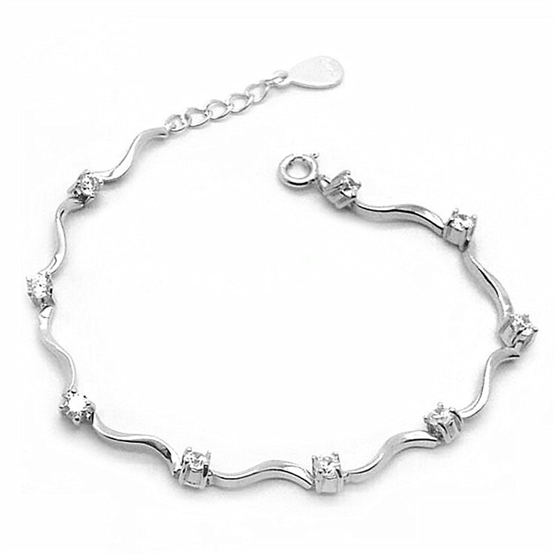 Pulsera De Plata De Ley 925 Para Mujer | Shopee México