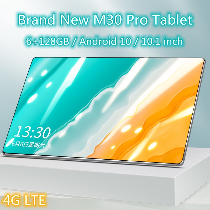 Nuevo M30 Pro 10.1 Pulgadas 6800mah Android 10 Diez Núcleos 12 Gb RAM ...