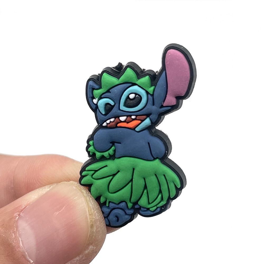 charms Lindo De Dibujos Animados De Stitch Crocs Zapatos Encantos Pin ...