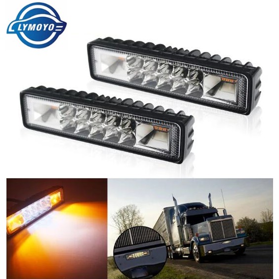 1 pzs Barra De Luz De Trabajo led 48W 12-24V flash strober Para JEEP ...