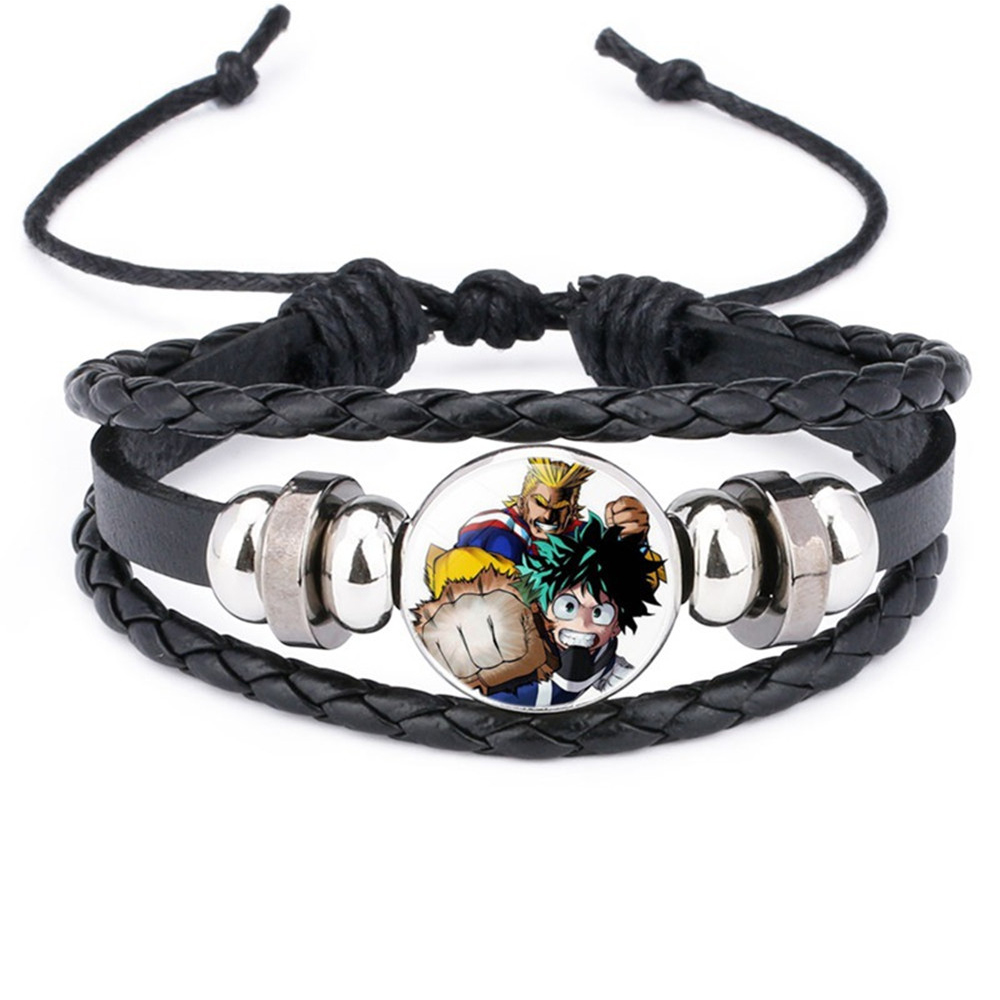 ATESS niños boku no hero academia pulseras hombres pulsera brazaletes ...