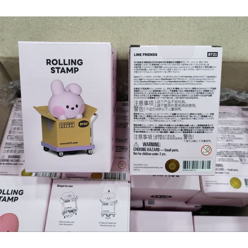 Sealed BT21 MININI Figure Roll Stamp | Shopee México