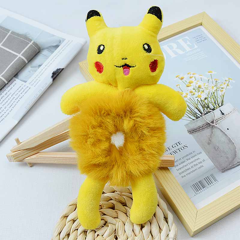 Suave Tela Elástica Alta Para Bebés Niñas Scrunchies Lazos Para El ...