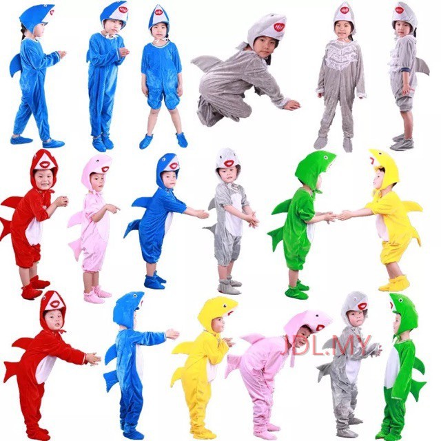 Disfraz Para Niños Animales Marinos Ballena Delfín En Forma De Tiburón ...