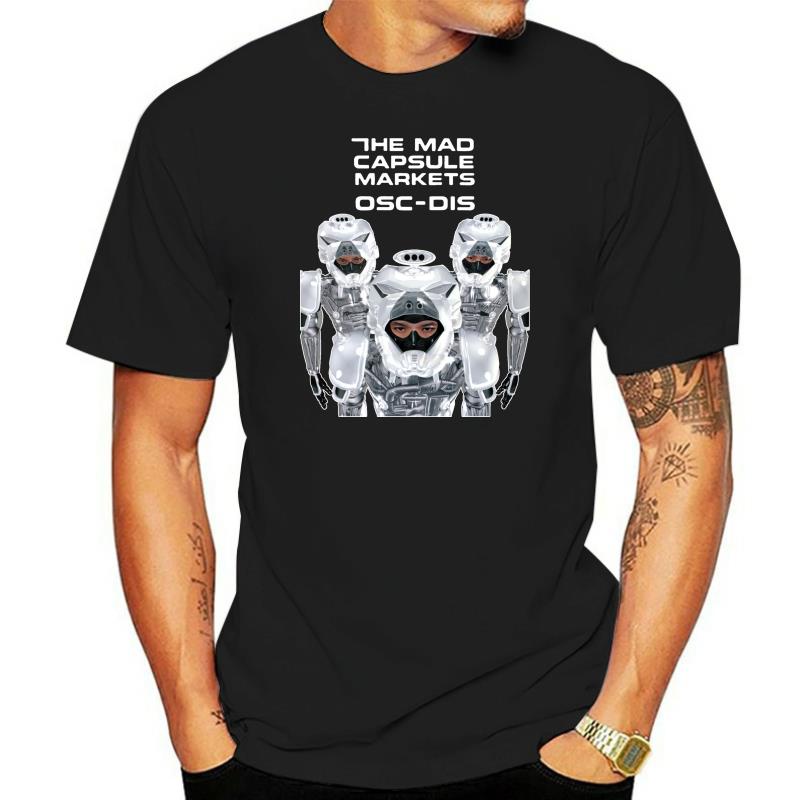 Mad Capsule Markets Osc-Dis Portada Del Álbum Dtg Camiseta (Negro ...