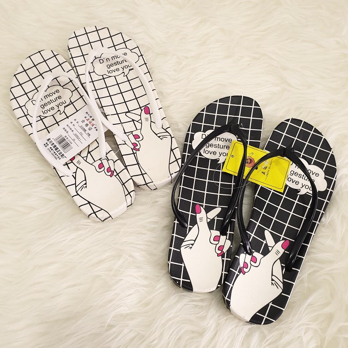 Chanclas coreanas love sign | Shopee México