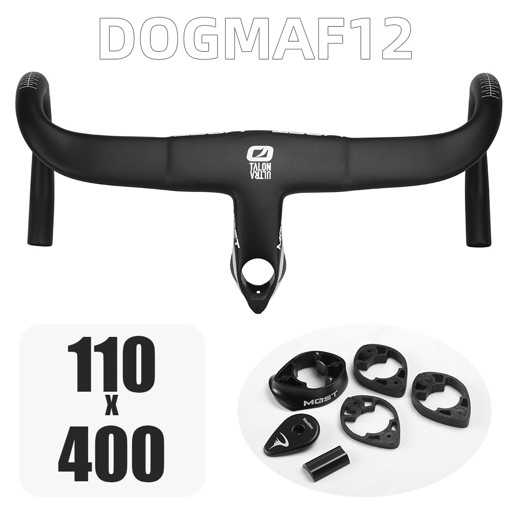 Pinarello F12 MOST Road Fibra De Carbono Manillar De Mate Integrado 400 ...