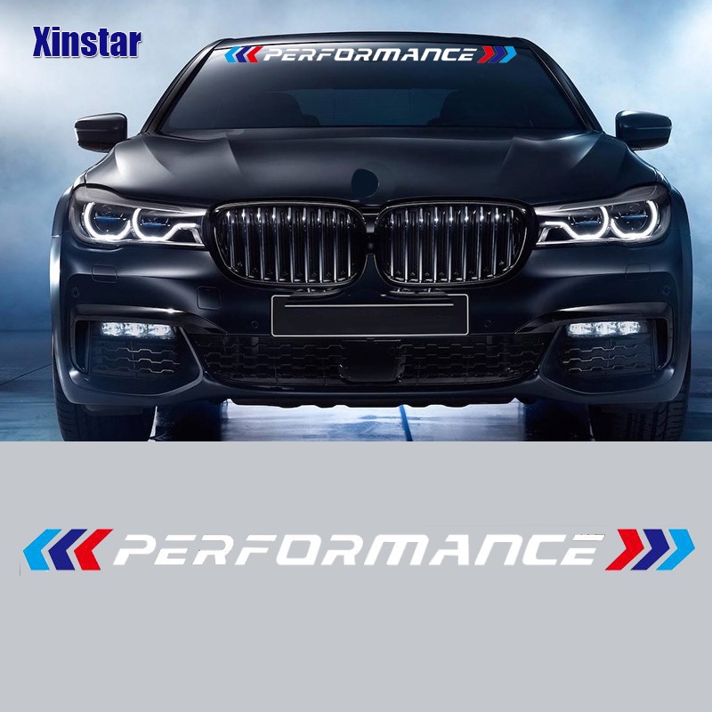 M performance car windscreen windshield sticker for BMW E30 E36 E60 E46 ...