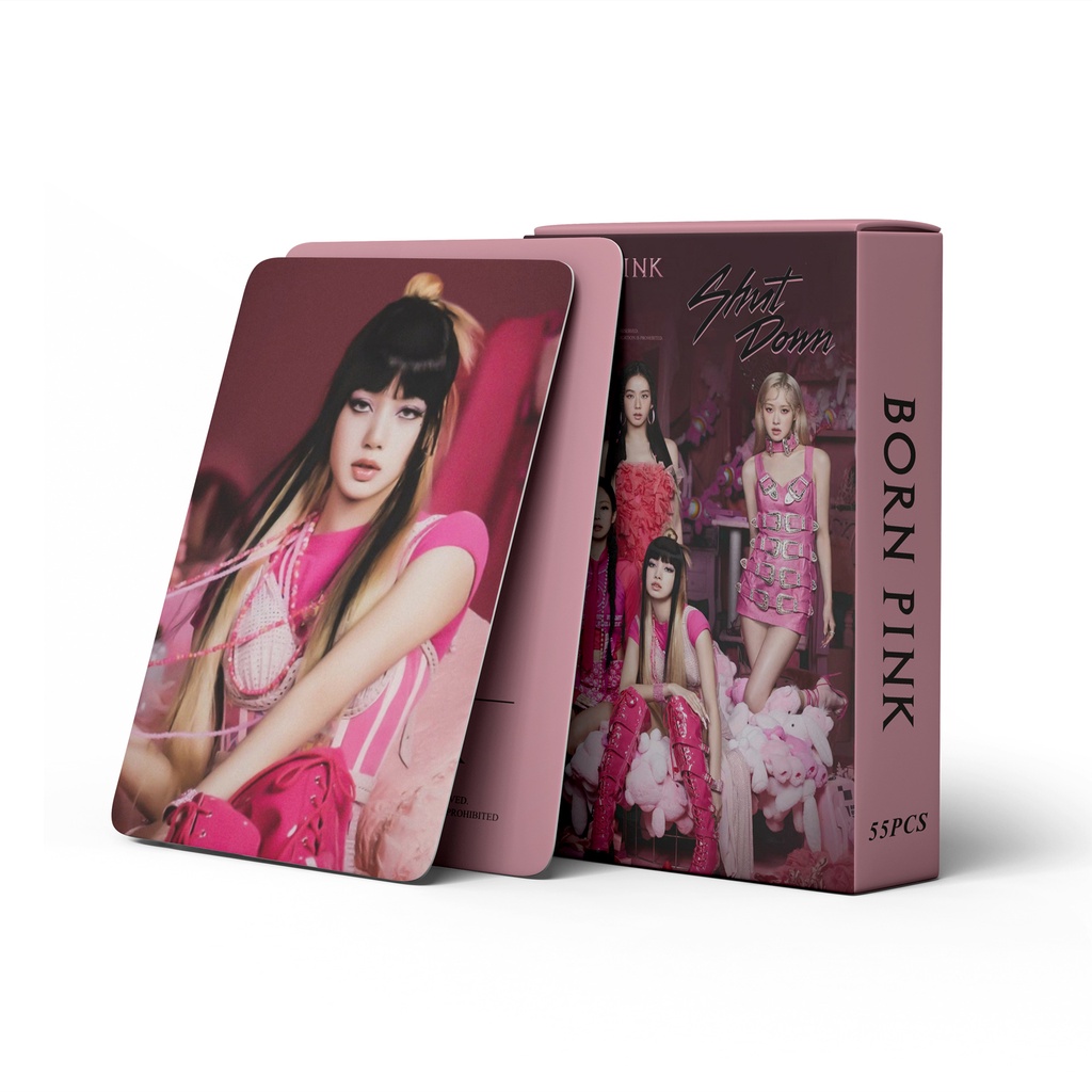 BLACKPINK Album Born PINK Apagado Photocard VENOM & Ready For Love 2022 ...