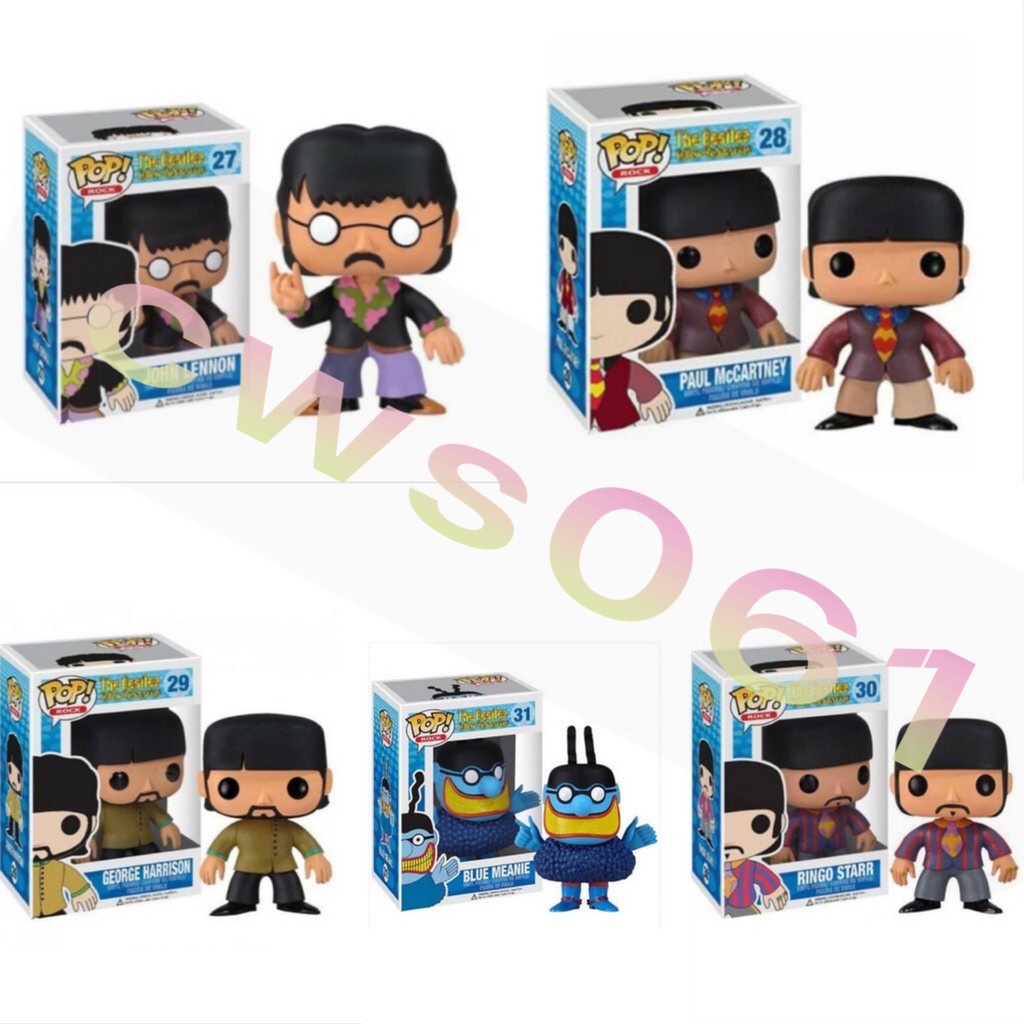 ¡ FUNKO POP Rocks ! The Beatles Amarillo Submarino John Lennon/Paul ...