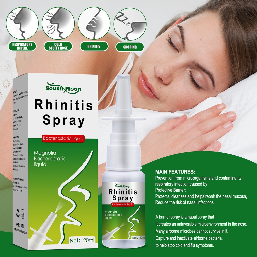 Y40 Spray Sinusitis Multifuncional Natural Universal Cuidado De La ...
