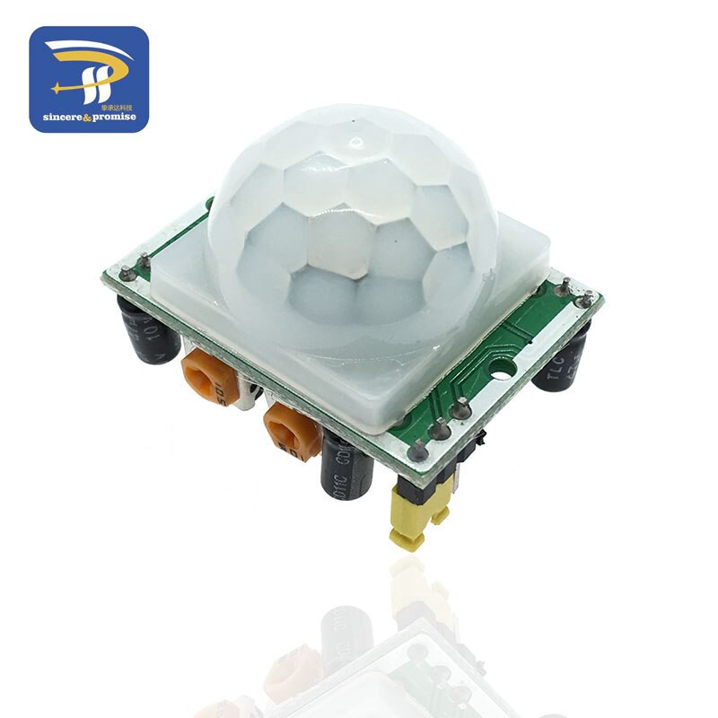 HC-SR501 Ajuste IR Piroeléctrico Infrarrojo PIR Sensor De Movimiento ...