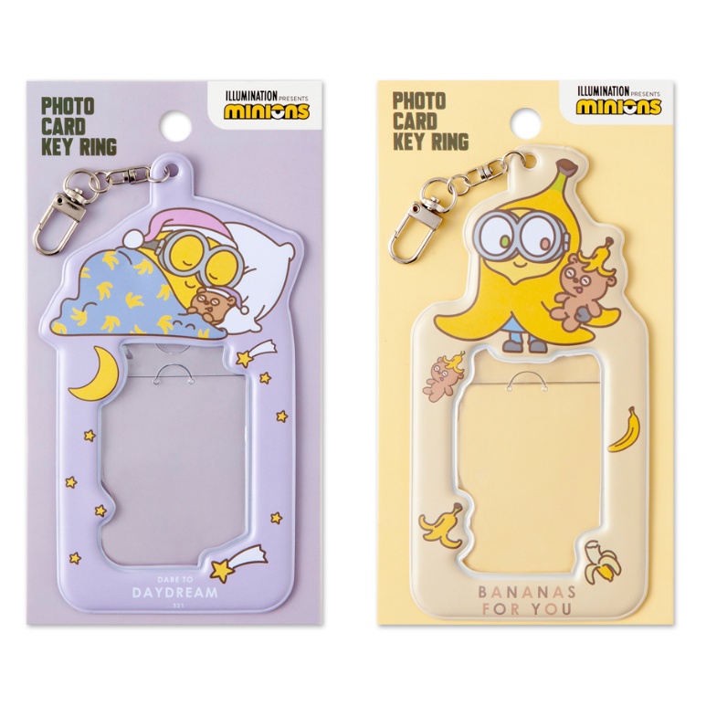 Minions Despicable Me Photo Card Key Holder | Shopee México