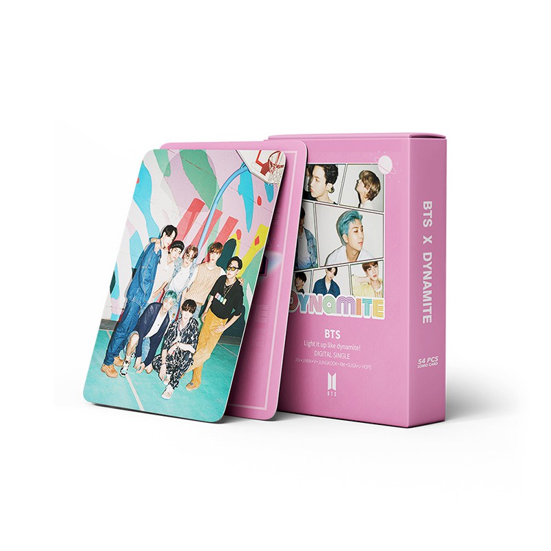 54pcs/box Kpop BTS dynamite Album Lomo Card HD Photo Card Collective ...
