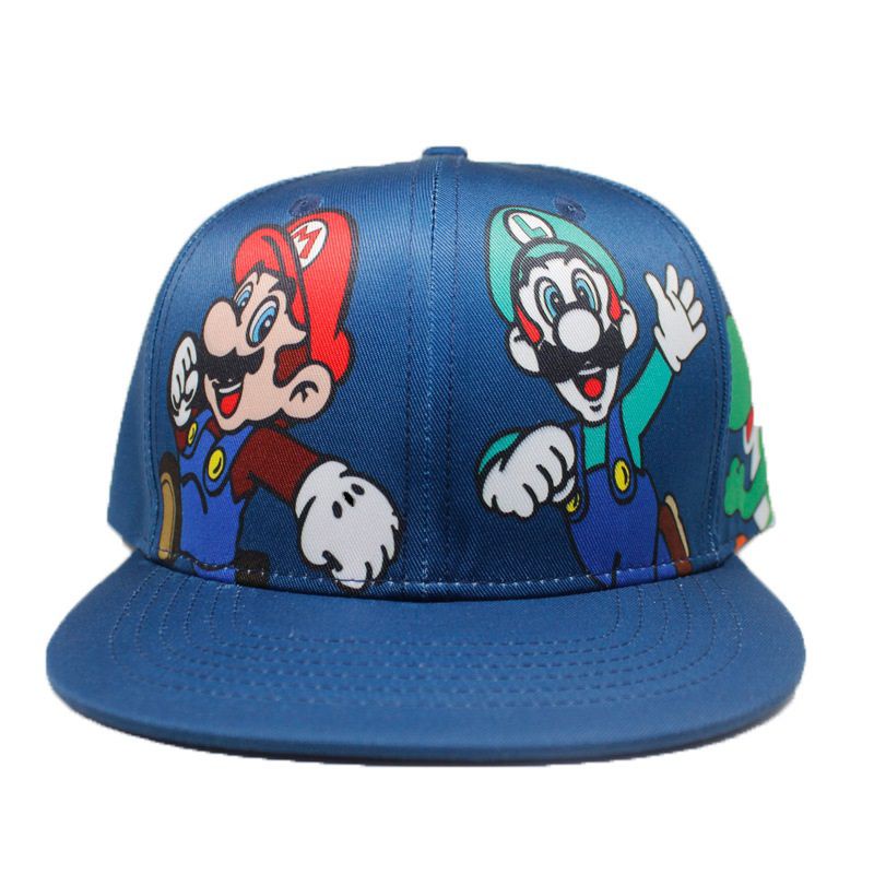 Super Mario Luigi Baseball Trucker Hat Cap Adjustable Hip Hop ...