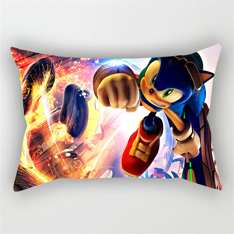 hot sonic the hedgehog-Funda De Almohada De Dibujos Animados , Diseño ...