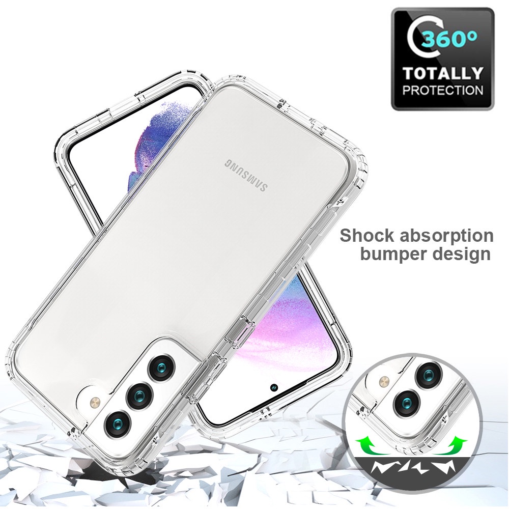 Samsung Galaxy S22 Ultra S21 FE S20 Plus Note 9 20 10 Lite A21S A51 A71 A31 Casing 3 in 1 Luxury ...