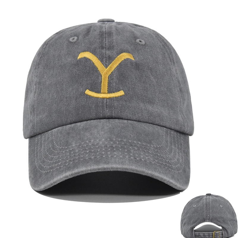 Gorras Yellowstone Lavado Envejecido Impreso Bordado Gorra De Béisbol ...