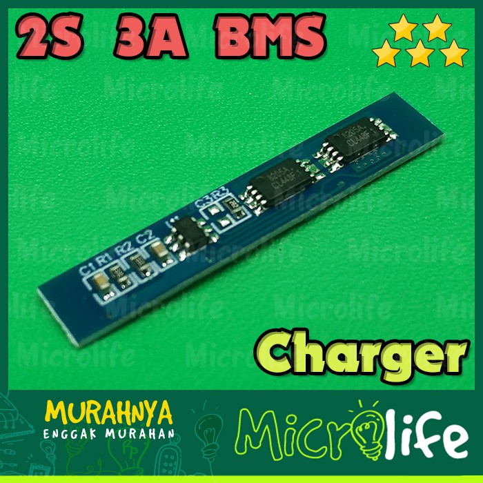 Módulo de cargador Bms 2S 3A 18650 sistema de gestión de baterías | Shopee México