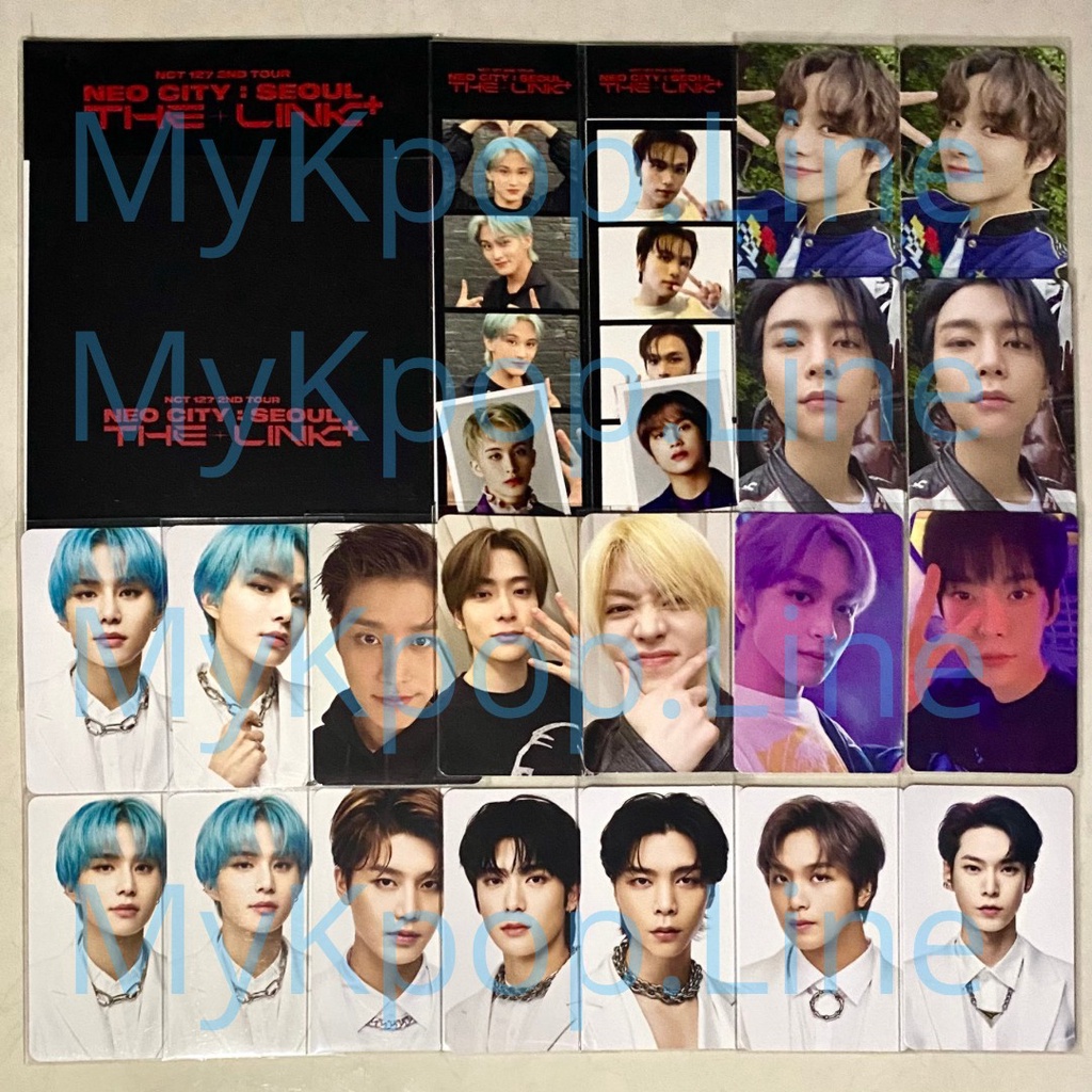 Ready MD The Link+ NCT 127 Fortune Scratch Selca Concept Photocard PC ...