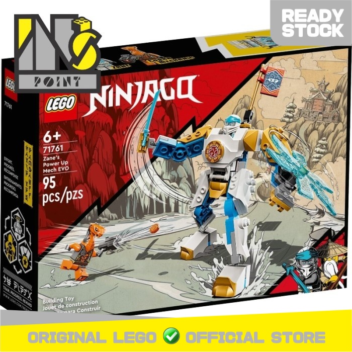 Lego 71761 - Ninjago - Zane's Power Up Mech EVO | Shopee México