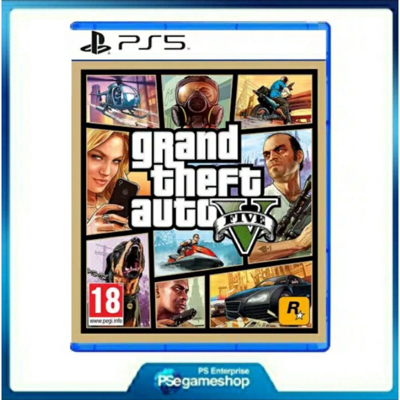 PS5 Grand Theft Auto V/GTA (Reg 2/Inglés) | Shopee México