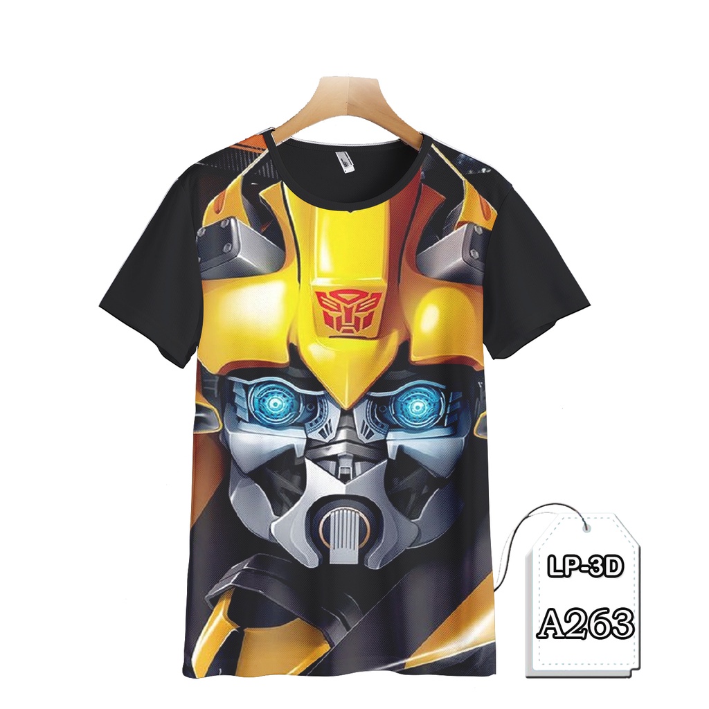 Transformers Bumblebee Ropa De Los Niños Favoritos De La Televisión Dibujos Animados Lp-A263 ...