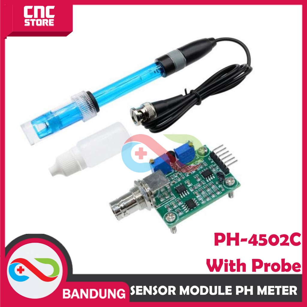 SENSOR PH METER Módulo-4502C Con Sonda Electrónica Para ARDUINO | Shopee México