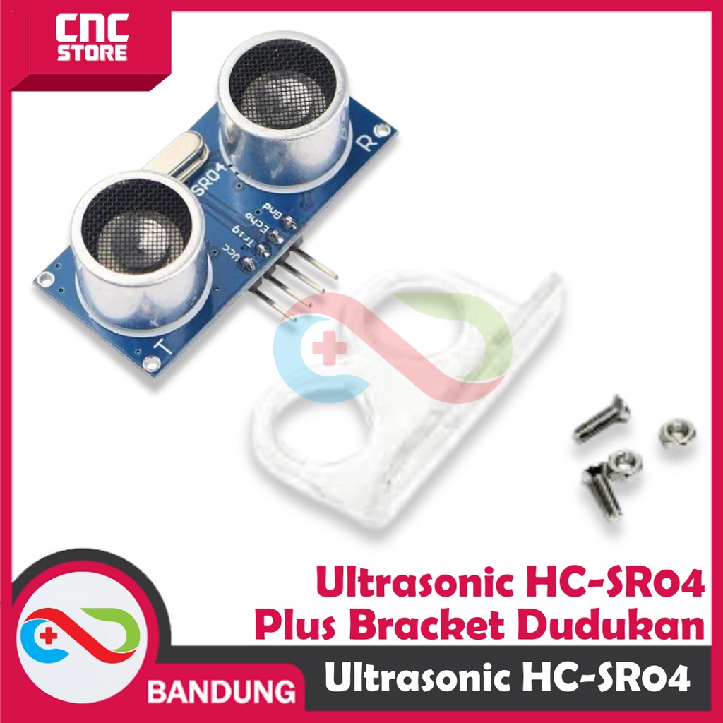 Hc-SR04 SR04 SENSOR Ultrasónico De Medición De Distancia Con Soporte De ...