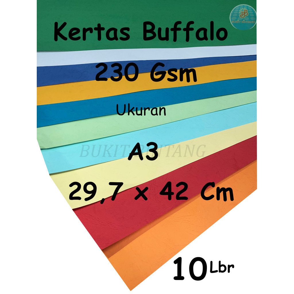 Pindo Buffalo Paper 230 Pegamento Uk A3 , Contiene 10 Hojas | Shopee México
