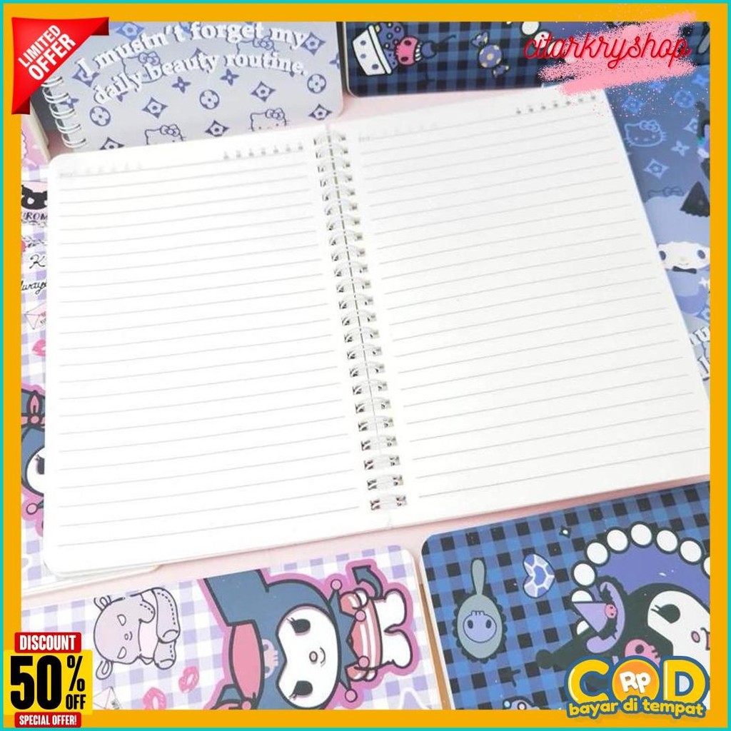 Cuaderno Stv A5 Personajes De Sanrio Y Labubu Contiene 60 Hojas/Libro ...