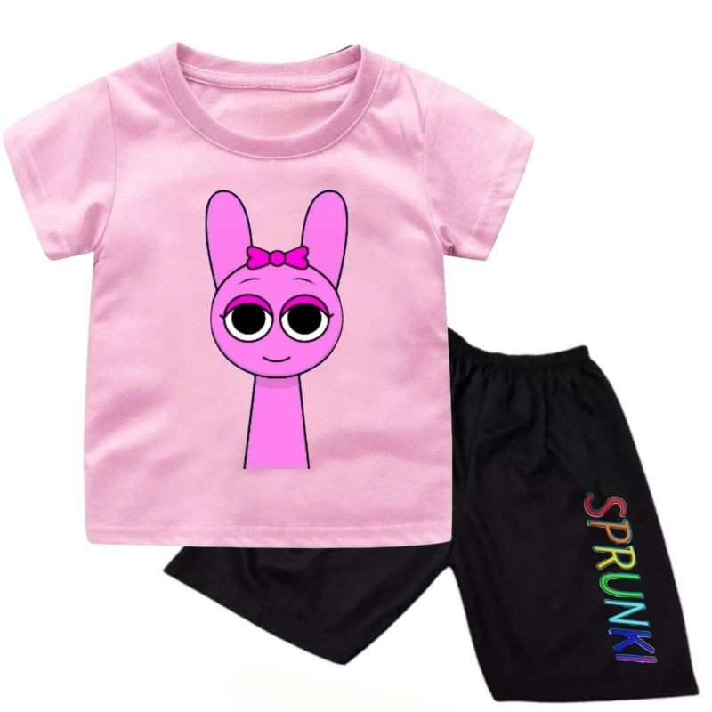Sprunki incredibox pinky Traje Para Niños Y Niñas | Shopee México