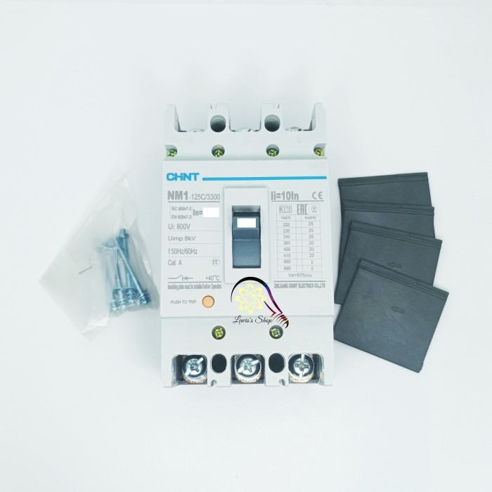 MCCB Chint NM1-125C 80A 100A Rompedor De Fusibles ORIGINAL | Shopee México