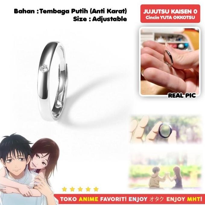 Yuta Okkotsu Rika Orimoto Anime Jujutsu Kaisen Cosplay Ring | Shopee México