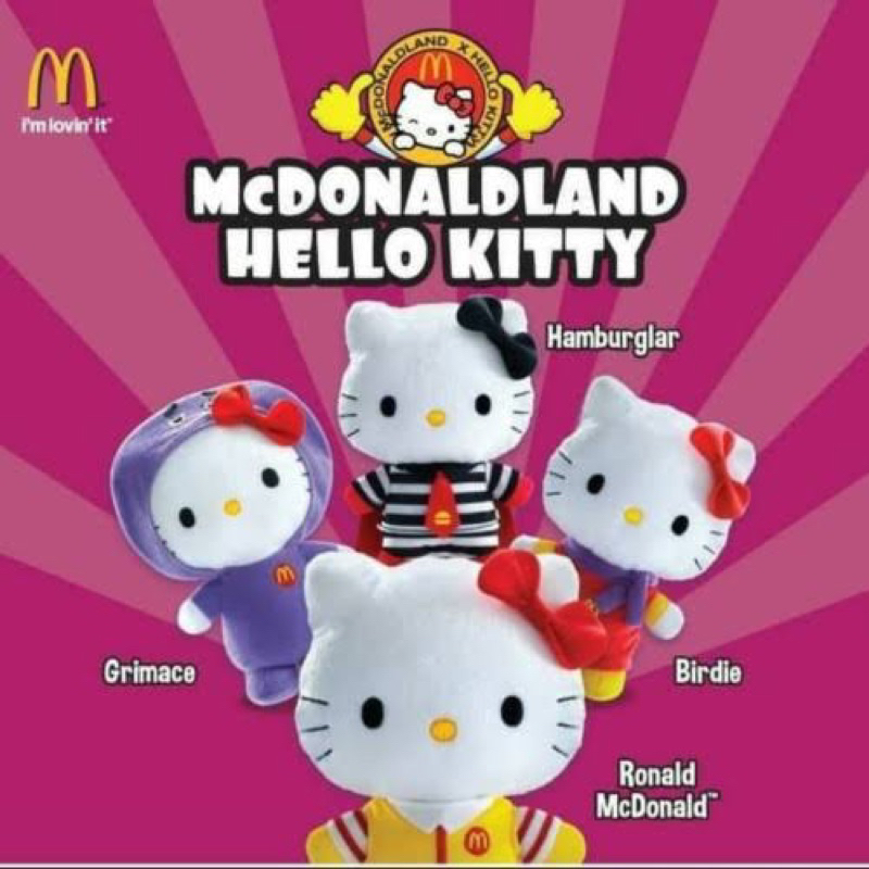 Muñeca Hello Kitty Sanrio Edición McDonalds (Premio Dk) | Shopee México