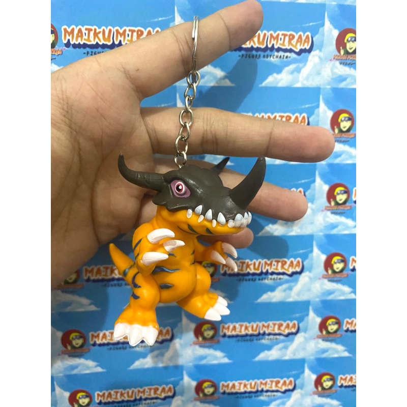 GANTUNGAN Figura Llavero/Digimon C agumon vemon paildramon graymon ...