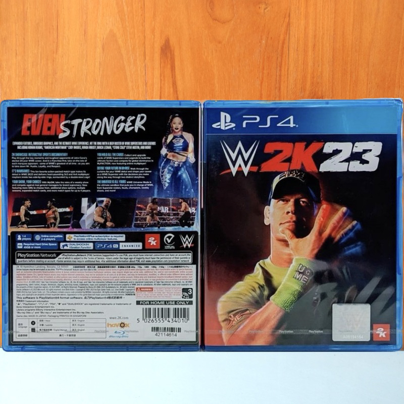 Wwe 2K23 PS4 Cassette WWE 2K23 PS Playstation 4 5 CD BD juego juegos originales ori ww w2k23 ...