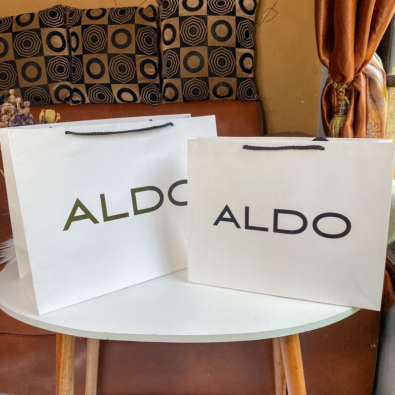 Bolsas De Papel De La Marca Aldo Para Bolsos O Zapatos De | Shopee México