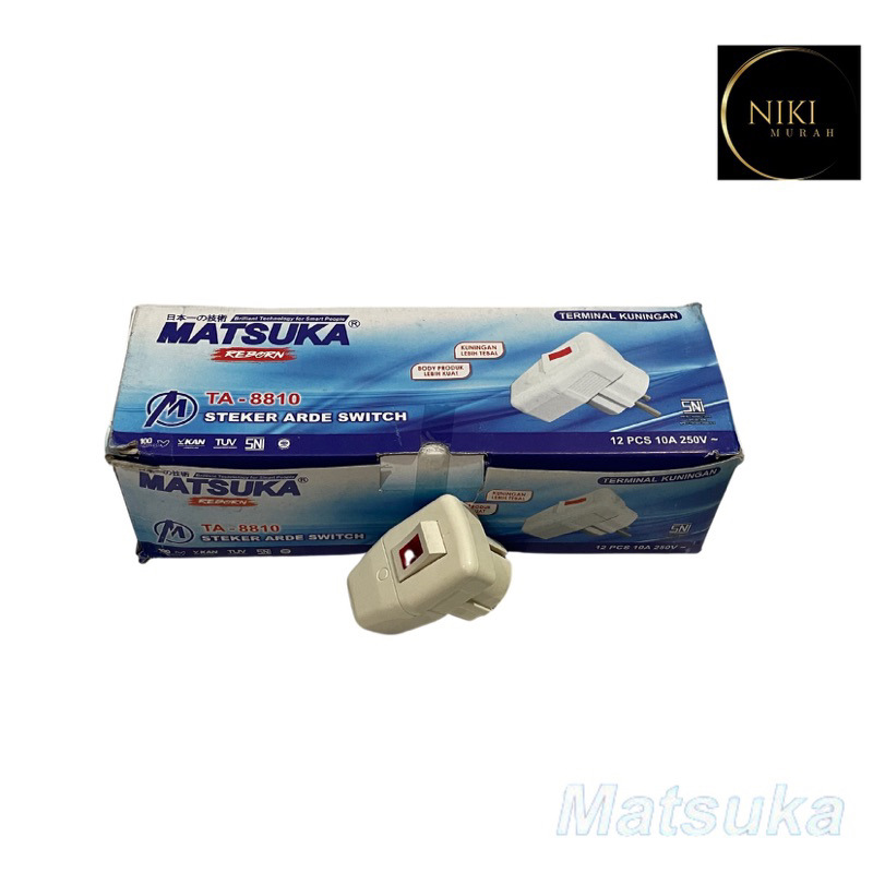 Enchufe Del Interruptor De Tierra Matsuka | Shopee México