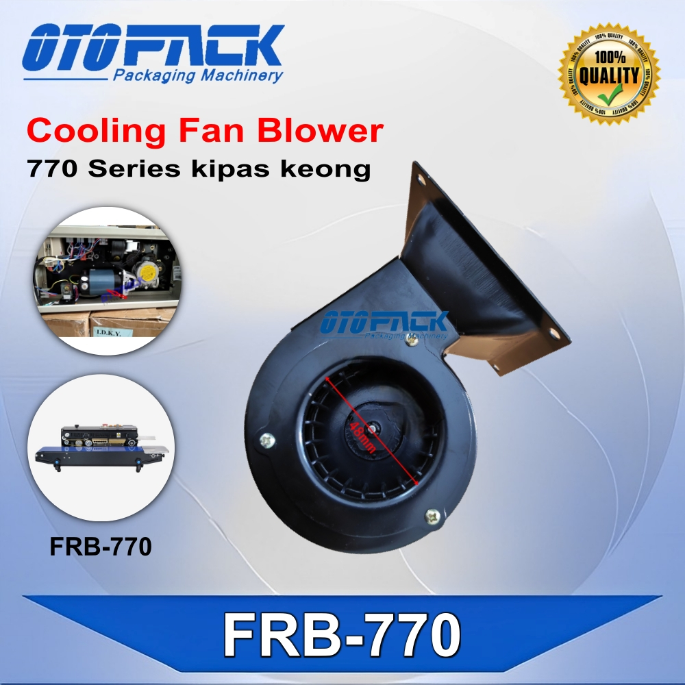 Ventilador De Refrigeración Soplador De Banda Continua Sellador FRB-770 ...