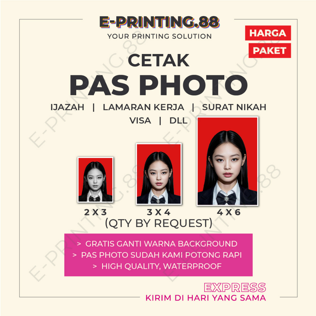 Paquete De Impresión De Fotos De Primera Calidad 2x3 3x4 4x6 Papel Fotográfico Sedoso Premium ...