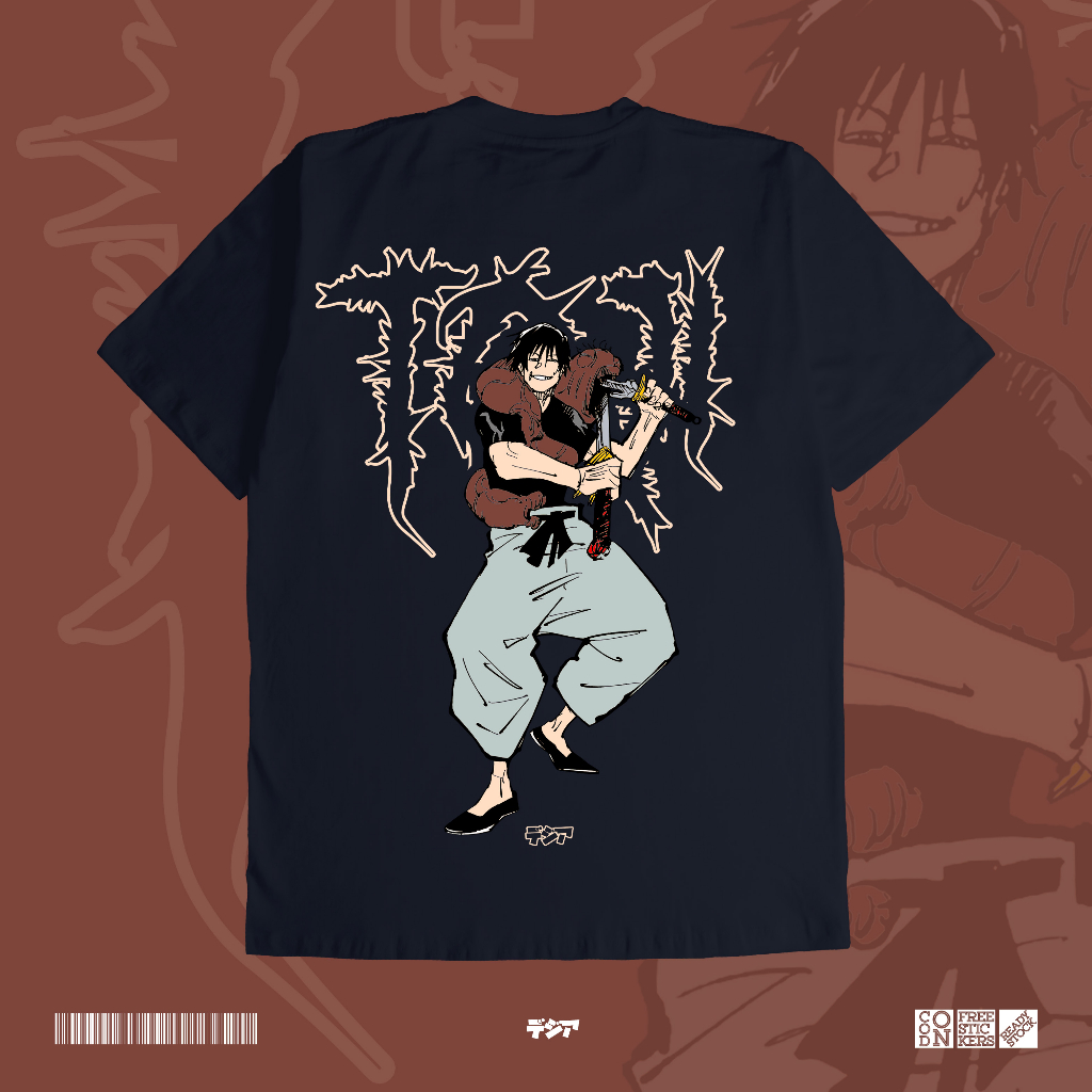 Camiseta Tojiro Fushiguro Jujutsu Kaisen Zenin Megumi Anime Manga ...