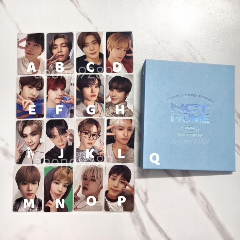 Nct Home Binder PC Johnny Hendery Jaehyun Taeyong Renjun Jisung Chenle ...