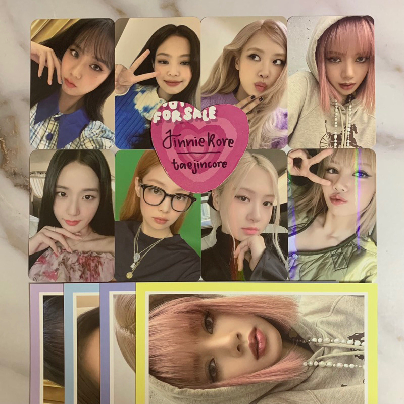 Blackpink BLINK PREMIUM KIT Oficial Miembro Conjunto JISOO JENNIE ...