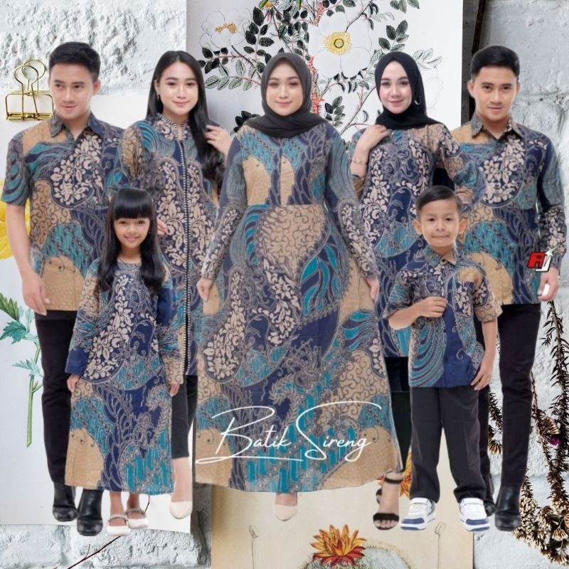 PUTIH Batik Pareja Familia Ropa Musulmana Eid Color Blanco Lujo Sogan ...