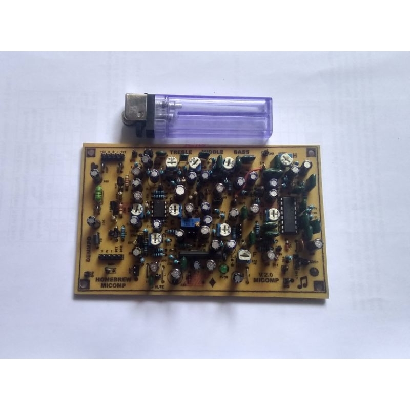 KiT Compresor De Micrófono MC85 Adonis bypass Mycom Homebrew Audio AGC ...