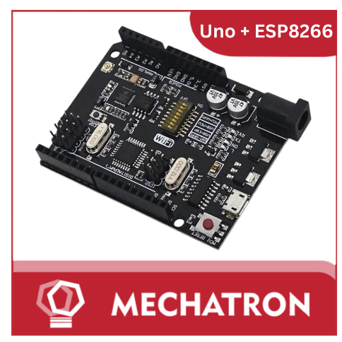 Arduino Uno WiFi R3 + ESP8266 Placa Dev 32mb De Memoria USB A TTL ...