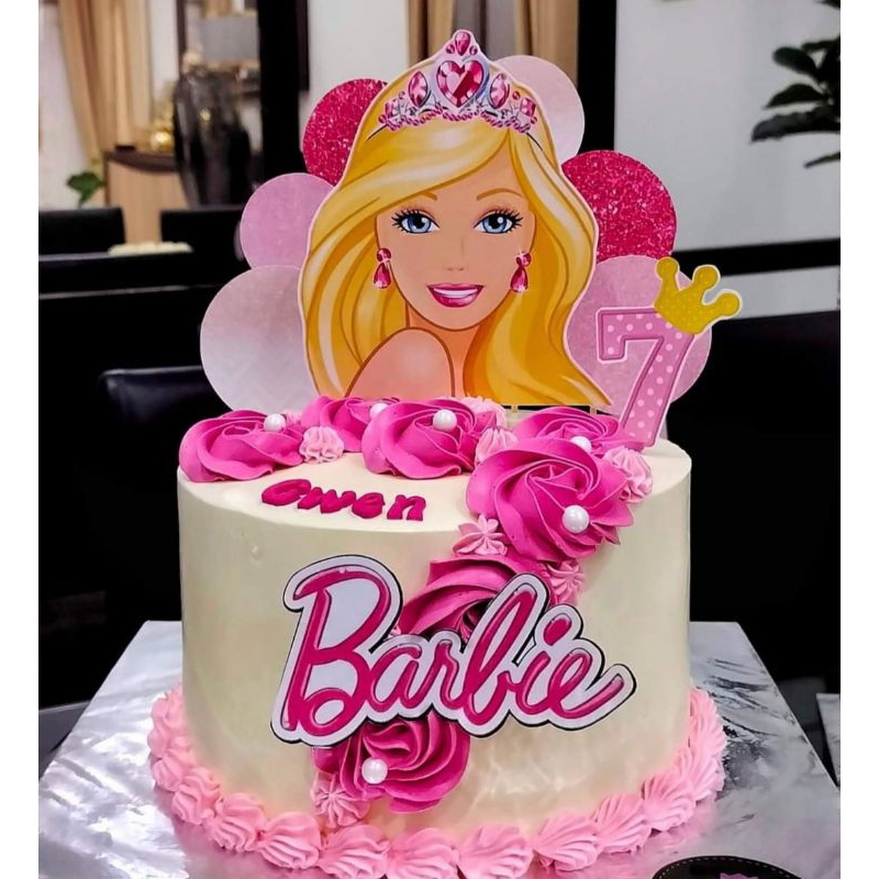 Barbie cake topper Grande | Shopee México