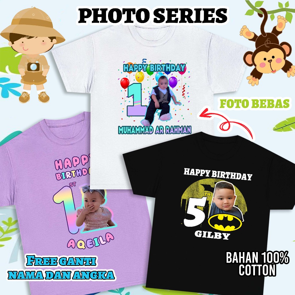 Gunara Camiseta De Cumpleaños De Los Niños Personalizada De La Familia ...